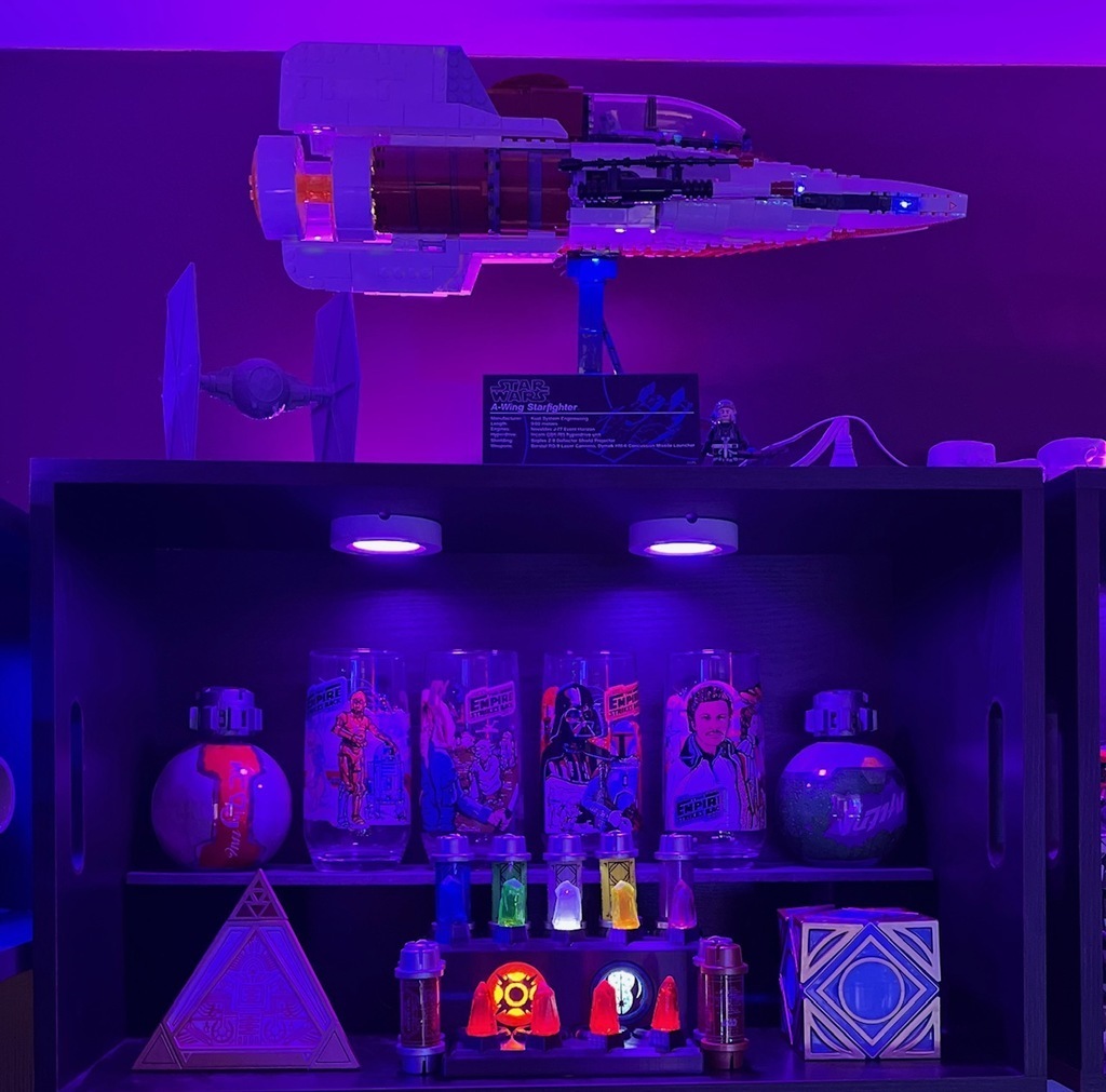 ⭐ Star Wars Kyber Crystal Display with LED lighting・Free STL File for ...