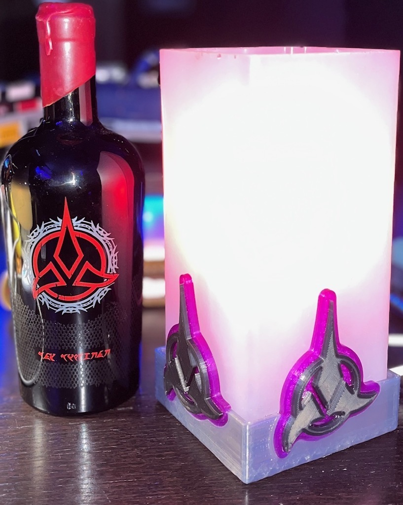 🔦 Klingon Table Lamp・Free 3D File for ・Cults