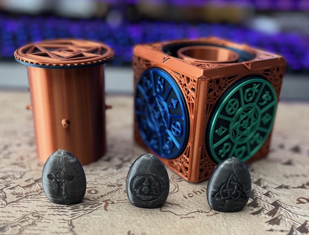 🪄 Magic Alchemist Stones・Free 3D File for ・Cults