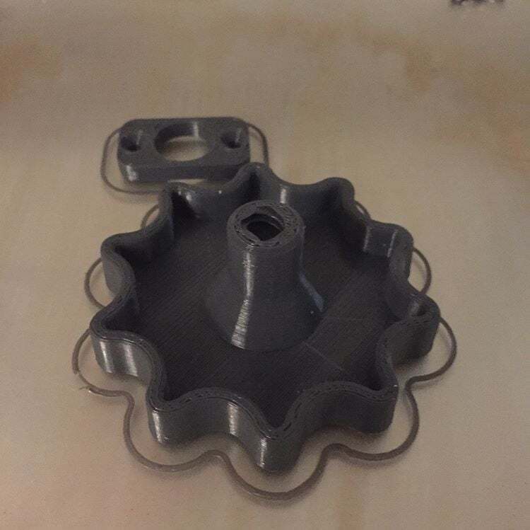 3D printed Ender 3 Z-Axis Manual Adjustment Knob (also CR-10 (mini ...