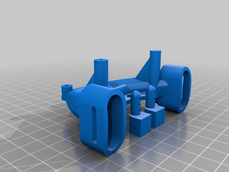 🚗 Body mounts for Tamiya DT-02 RC car chassis・Free STL File for ・Cults