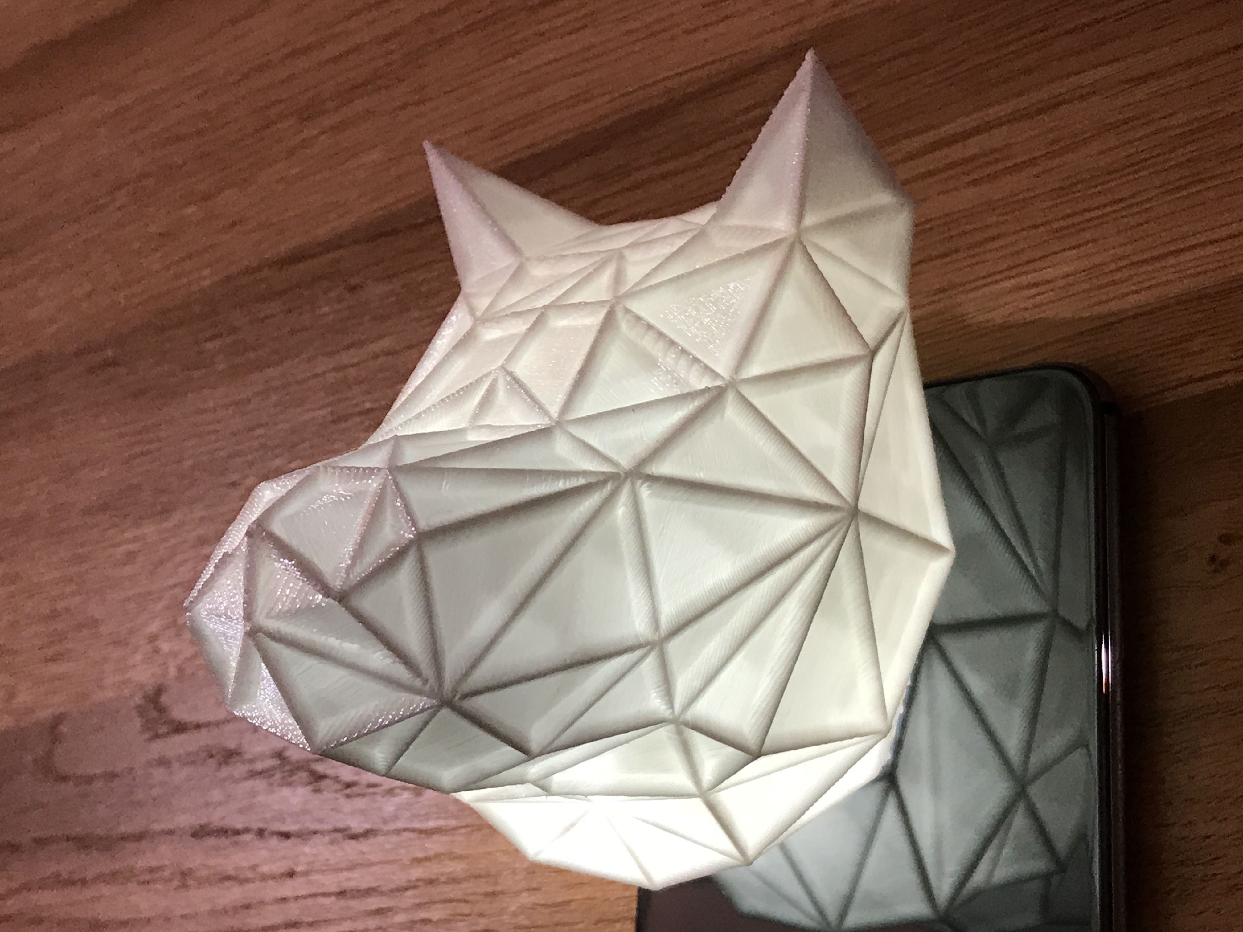 STL file Wolf Head Poly 🐺 (OBJ)・3D print design to download・Cults