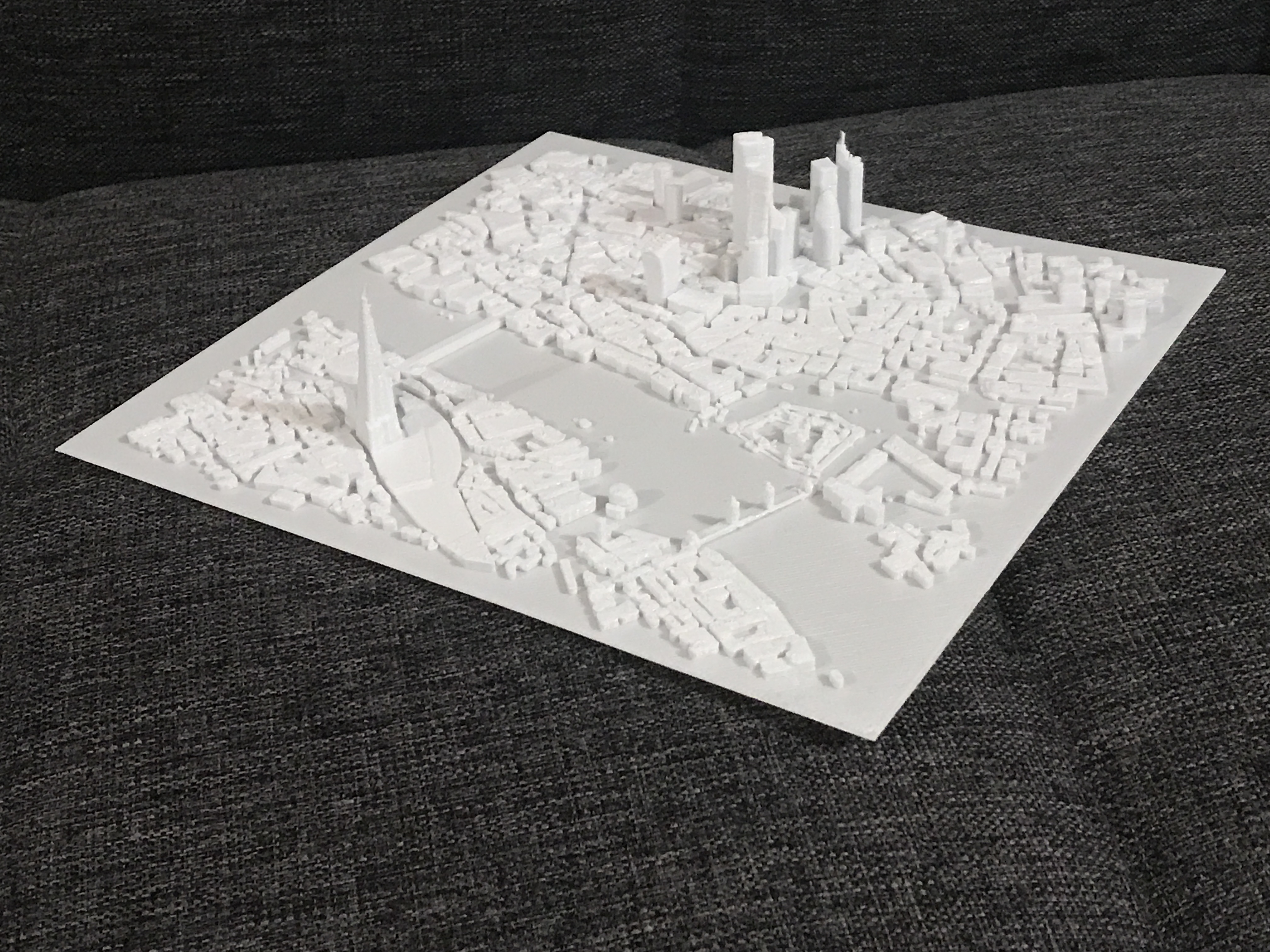 Archivo STL CIUDAD DE LONDRES - Mapa 3D en miniatura 🏘️ (OBJ)・Objeto ...