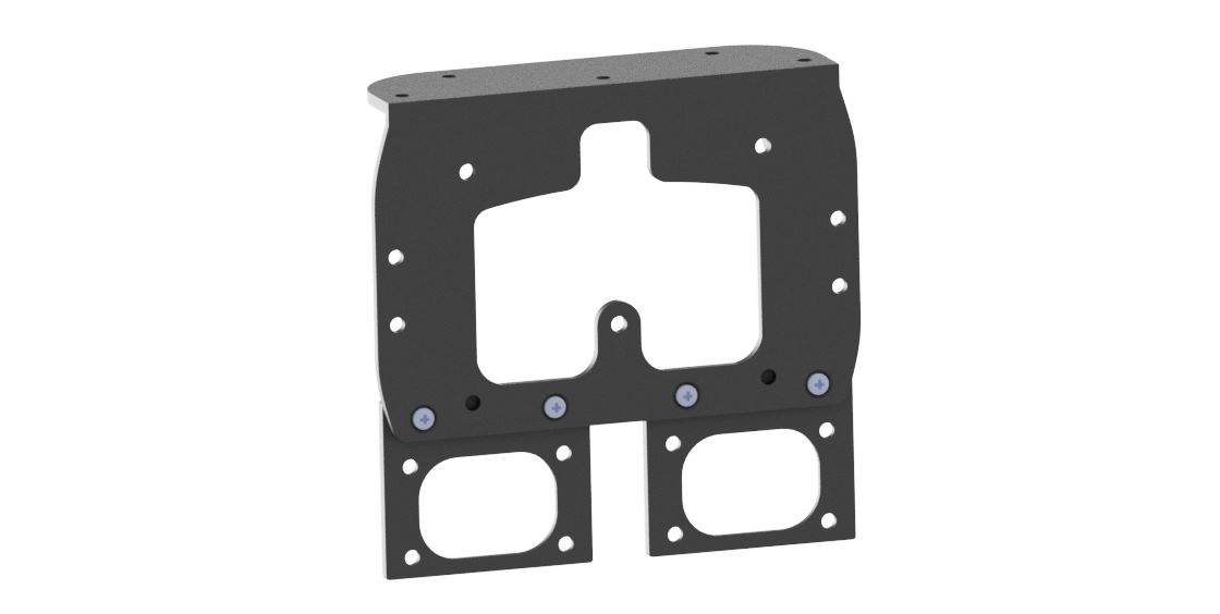💨 Fueltech Ft450 550 Dash Bracket - Top Mount 90° (Wideband Optional ...