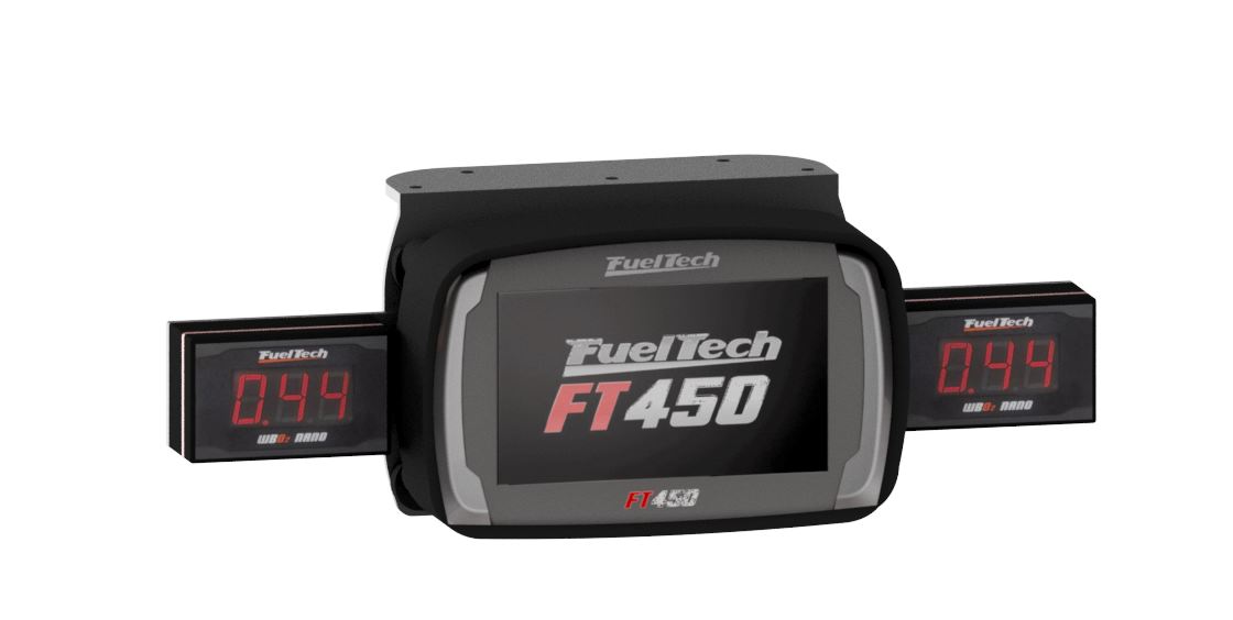 💨 Fueltech Ft450 550 Dash Bracket - Top Mount 90° (Wideband Optional ...