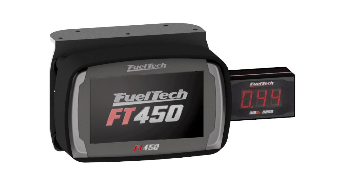 💨 Fueltech Ft450 550 Dash Bracket - Top Mount 90° (Wideband Optional ...