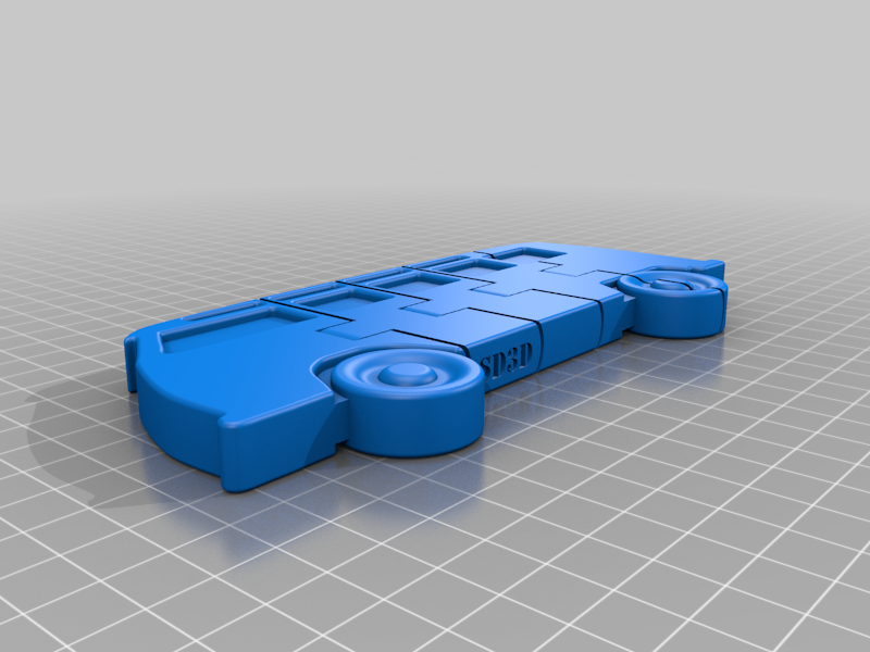 🚌 Flexi Bus・Free STL File for ・Cults