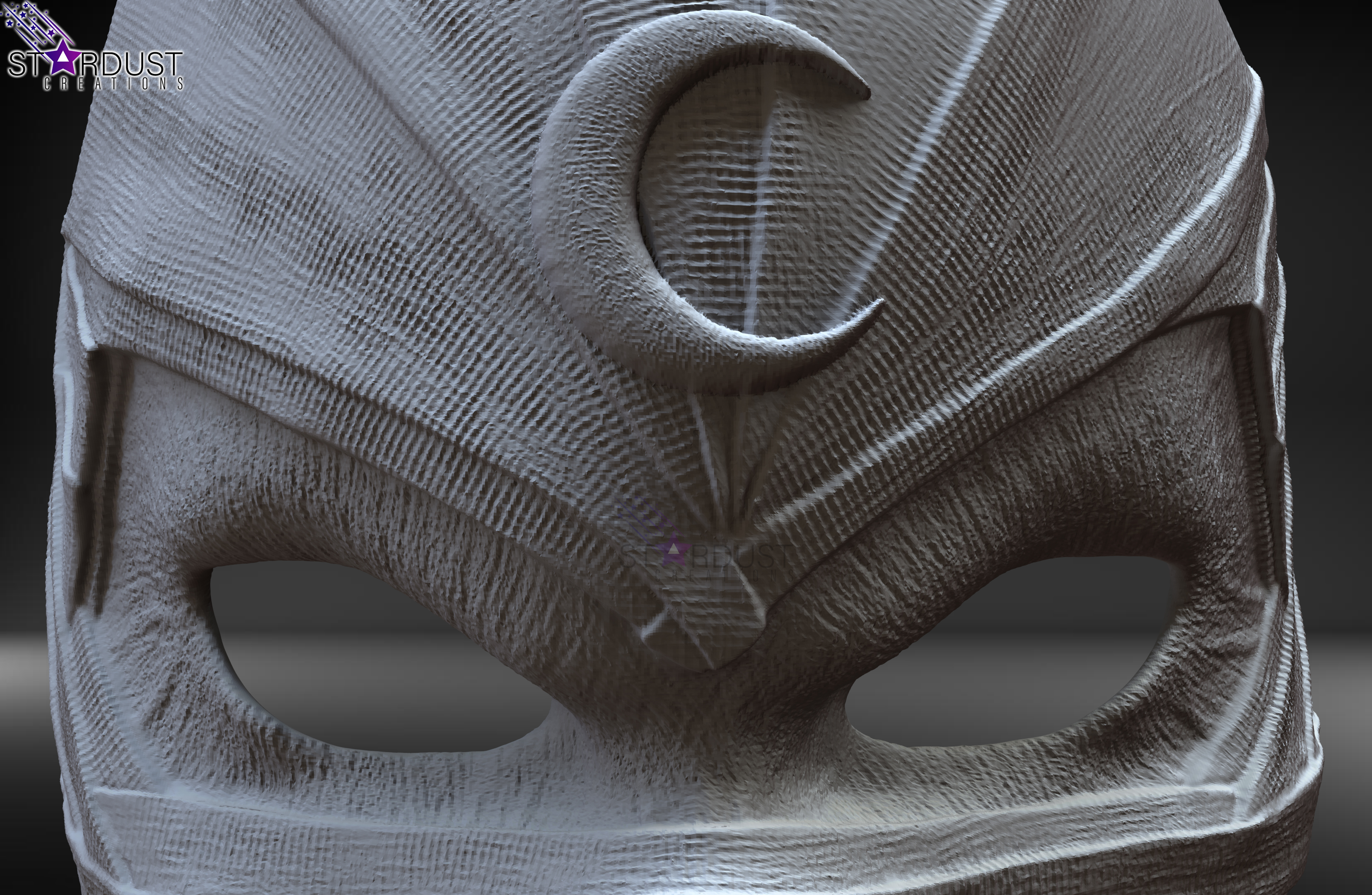 OBJ file Moon Knight Mask Ready to print 2 versions for cosplay 🌙・3D ...