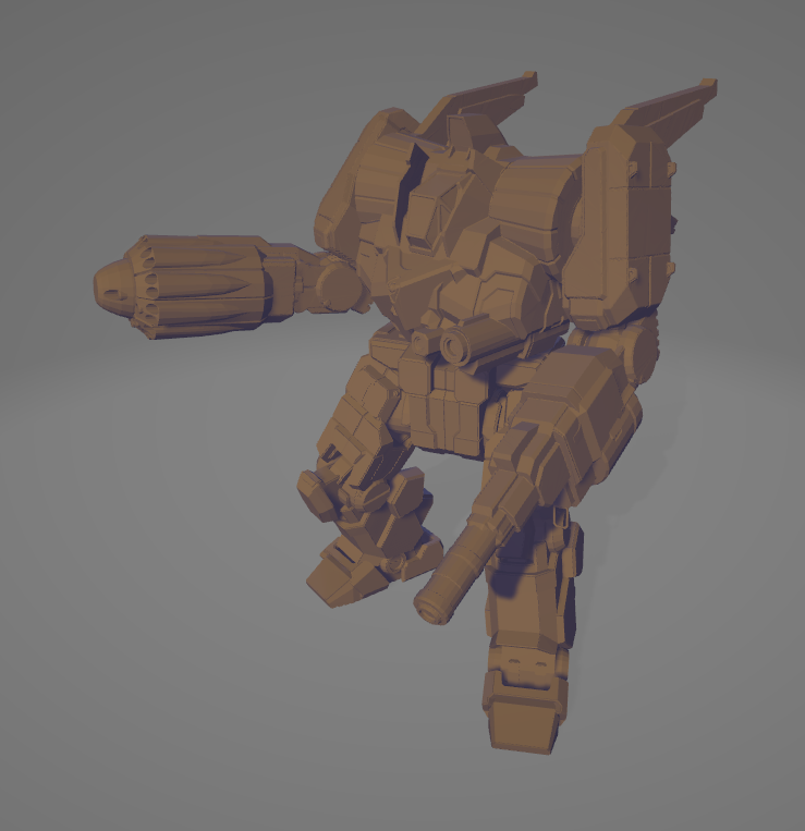 🎲 Zue Zue X Mecha・Free 3D File for ・Cults