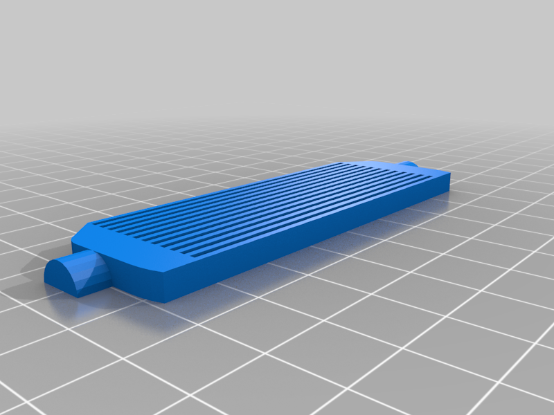 🚁 Half intercooler with pipes drift・Free 3D File for ・Cults