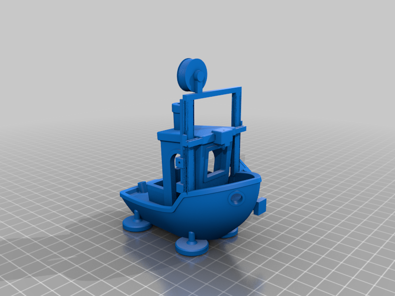 Free STL file Bender 3 V2 3DBenchy Remix 🤖 (3MF)・3D printing template ...