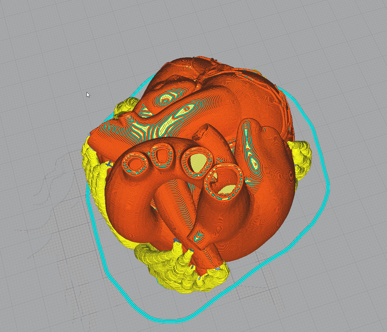 STL file Anatomical Heart Vase 🫀 ・3D print model to download・Cults