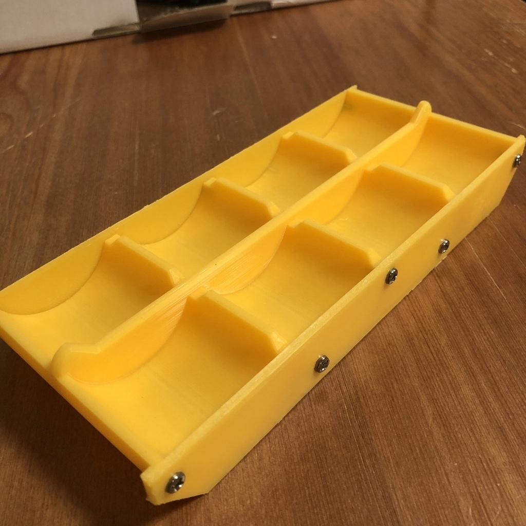 Free STL file Poker Chip Holder (10 x 4 x 2 chips) 🃏 ・3D printing ...