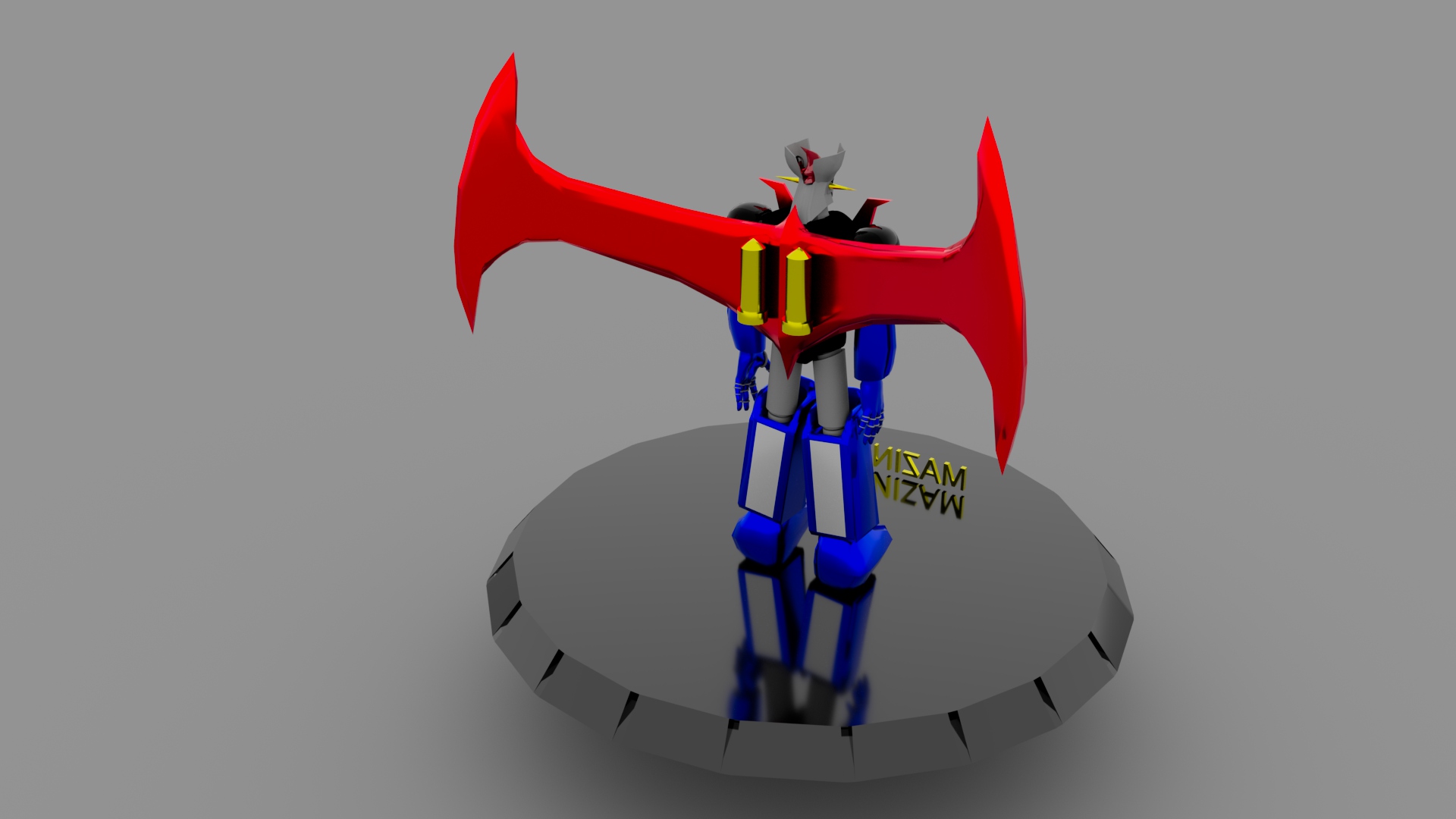 arquivo STL MAZINGER Z 👽 (OBJ)・objeto para impressão 3D para download・Cults