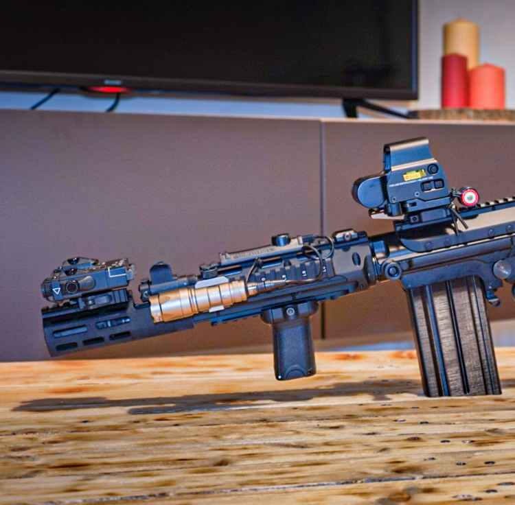 🔫 FAL/SA58 Rail extension・ STL File for ・Cults