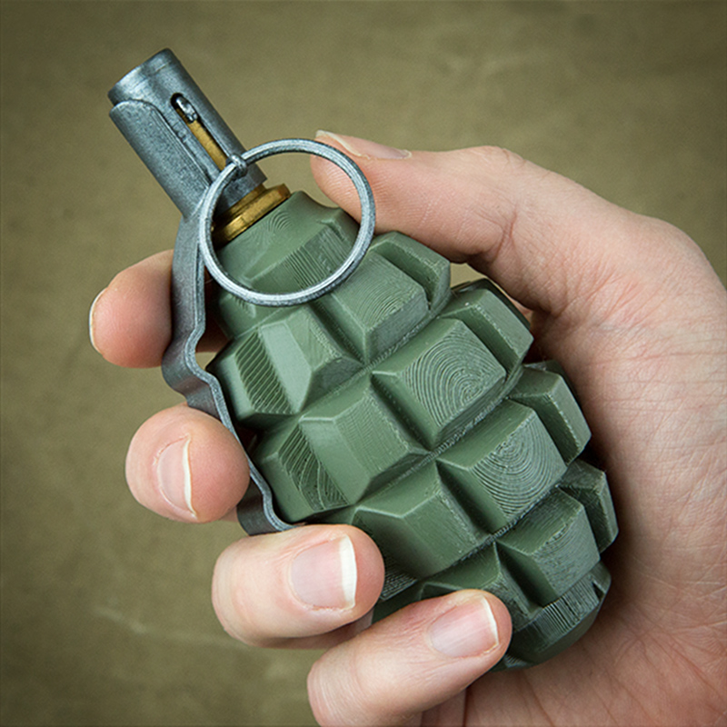 STL file F1 Grenade, 1920's-1940's 🔫 (3MF)・3D printing template to ...