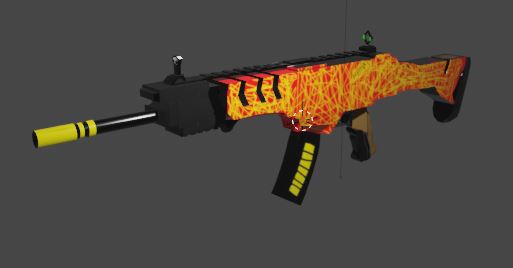 OBJ file HbrA3 Call of duty mobile 🤙 ・3D print object to download・Cults