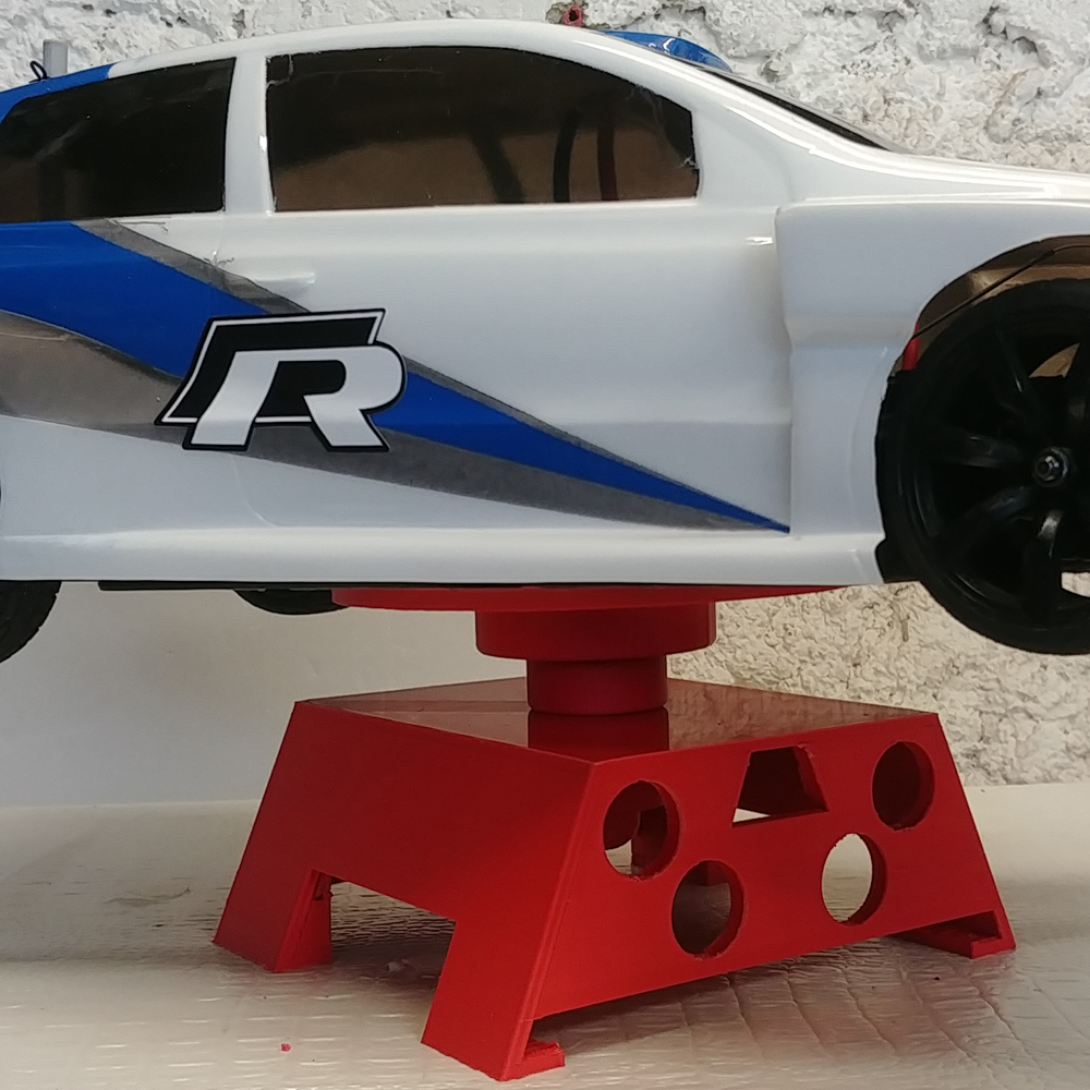 🚗 1/10 and 1/8 rc car stand・ STL File for ・Cults