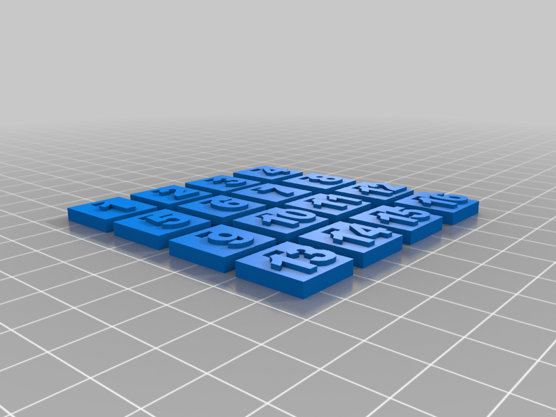 Free STL file Pigtail Numbers 🔢 ・3D printing design to download・Cults