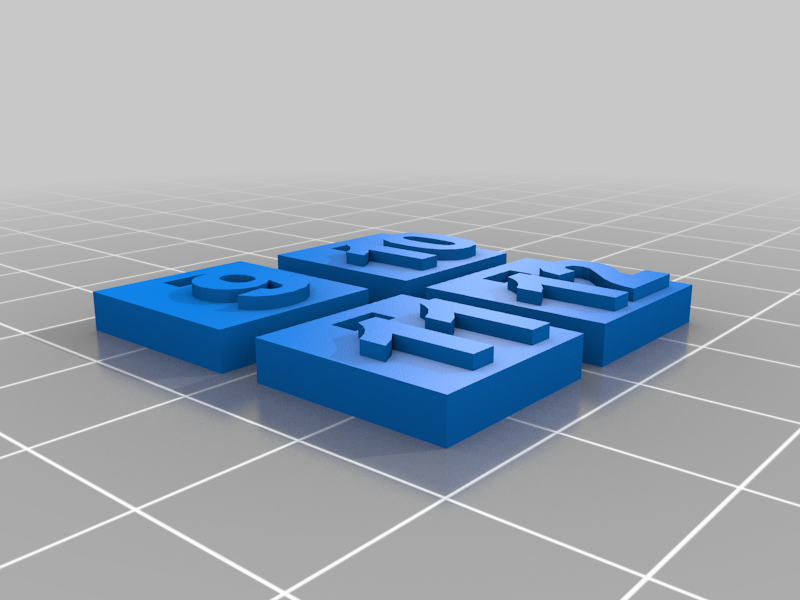Free STL file Pigtail Numbers 🔢 ・3D printing design to download・Cults