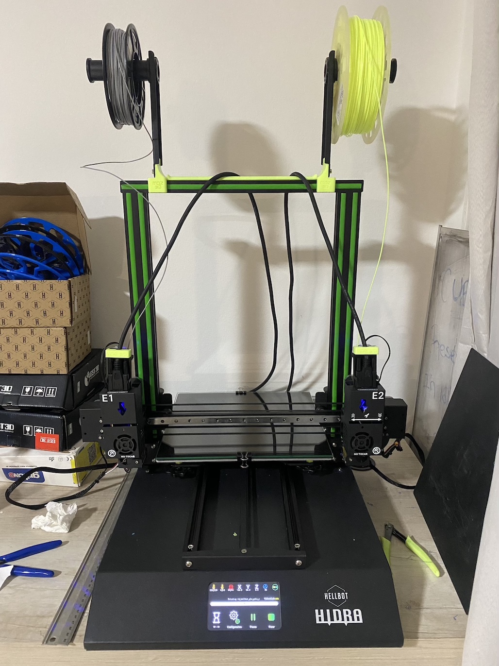 Makerpi P3 Dual, Hellbot Hidra Plus & 220 Upgrades・Archivo STL para ・Cults