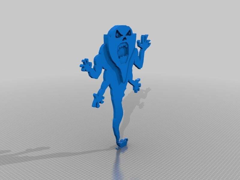 Free STL file angry genie out of the bottle 😡 ・3D printing model to ...
