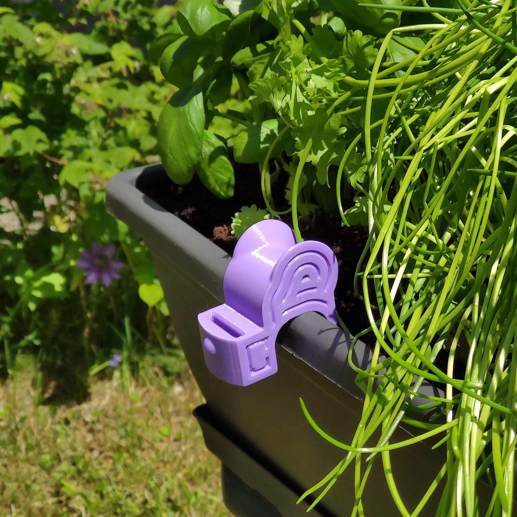 STL file Fixxi - knife holder for herb garden 🔪 ・3D printing idea to ...