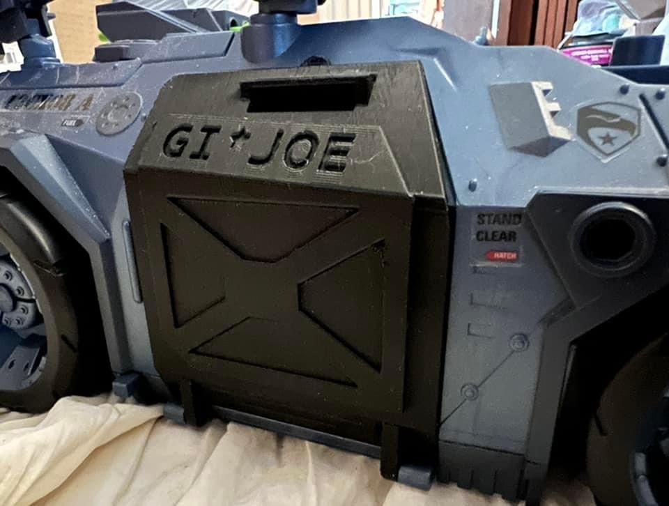 ️ GI JOE R.H.I.N.O. Right door replacement・Free 3D File for ・Cults