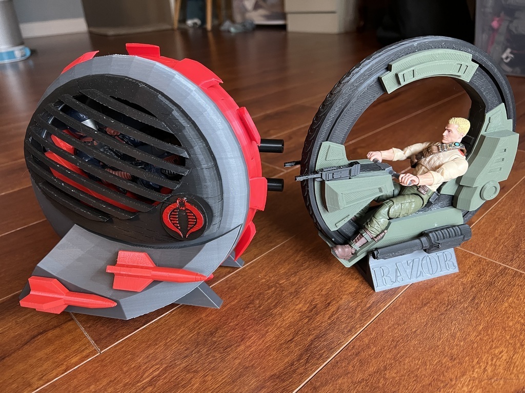 🐗 GI Joe Classified Cobra Buzz Boar・Free 3D File for ・Cults