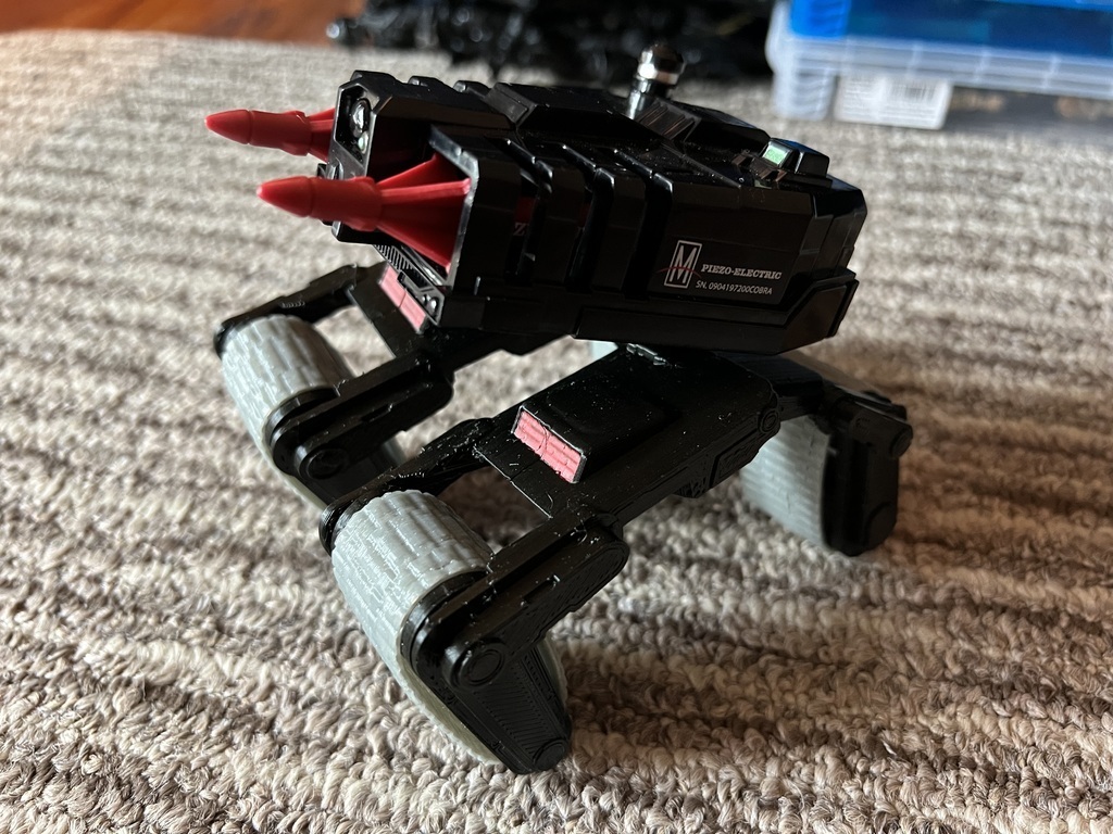 🪖 GI Joe Classified Scrap Iron Anti Armor Drone Tank treads・Free STL ...