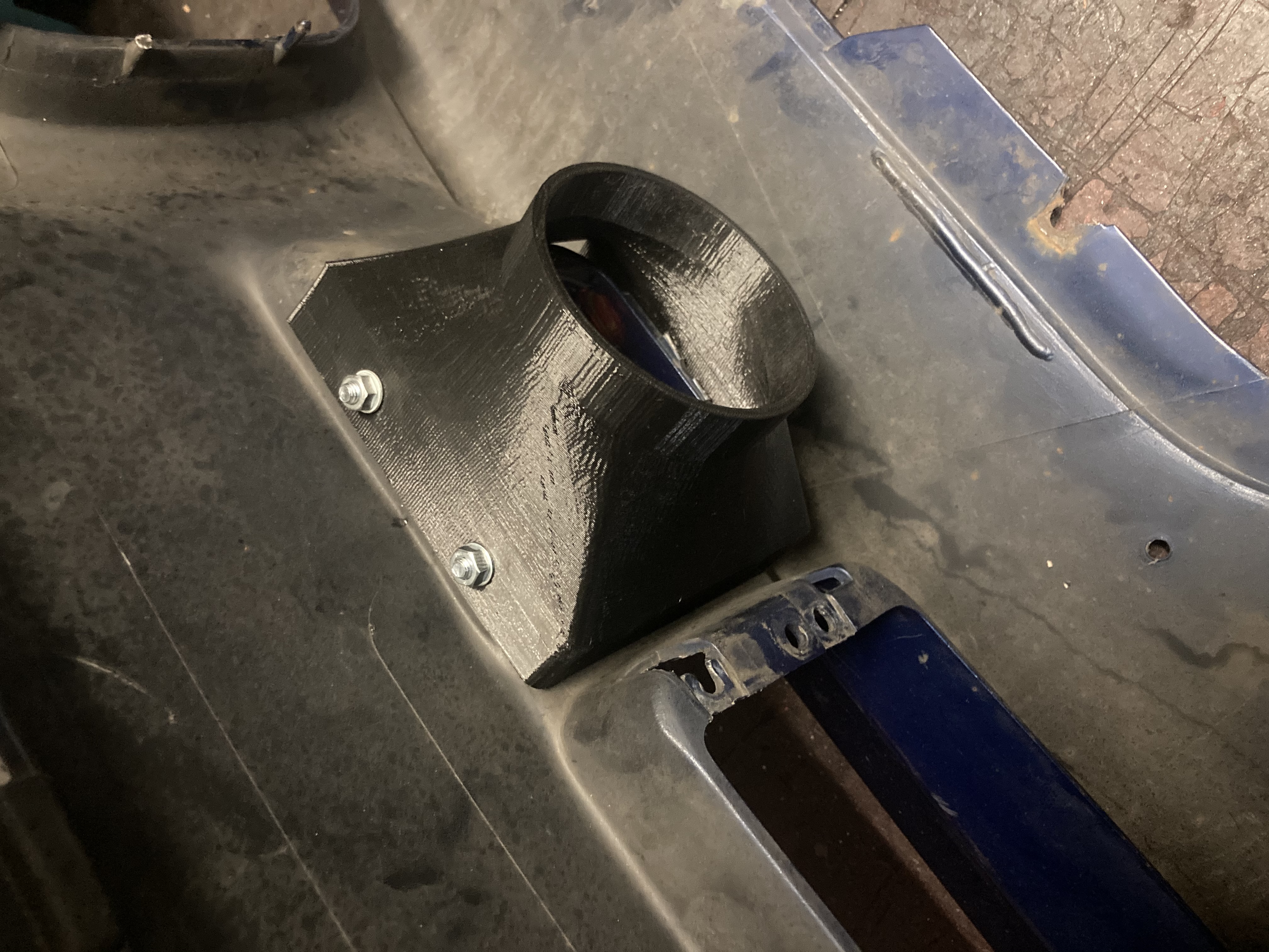 📱 Bmw E36 M3 Brake Duct 76mm Ait Intake・ STL File for ・Cults
