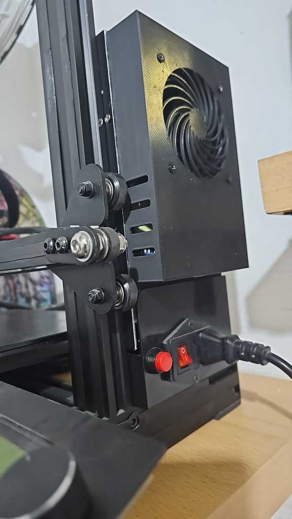 Free 3D file Ender 3 Power Supply FAN Case 80mm - Remix for Hellbot Magna 1 🧞‍♂️・3D printing ...