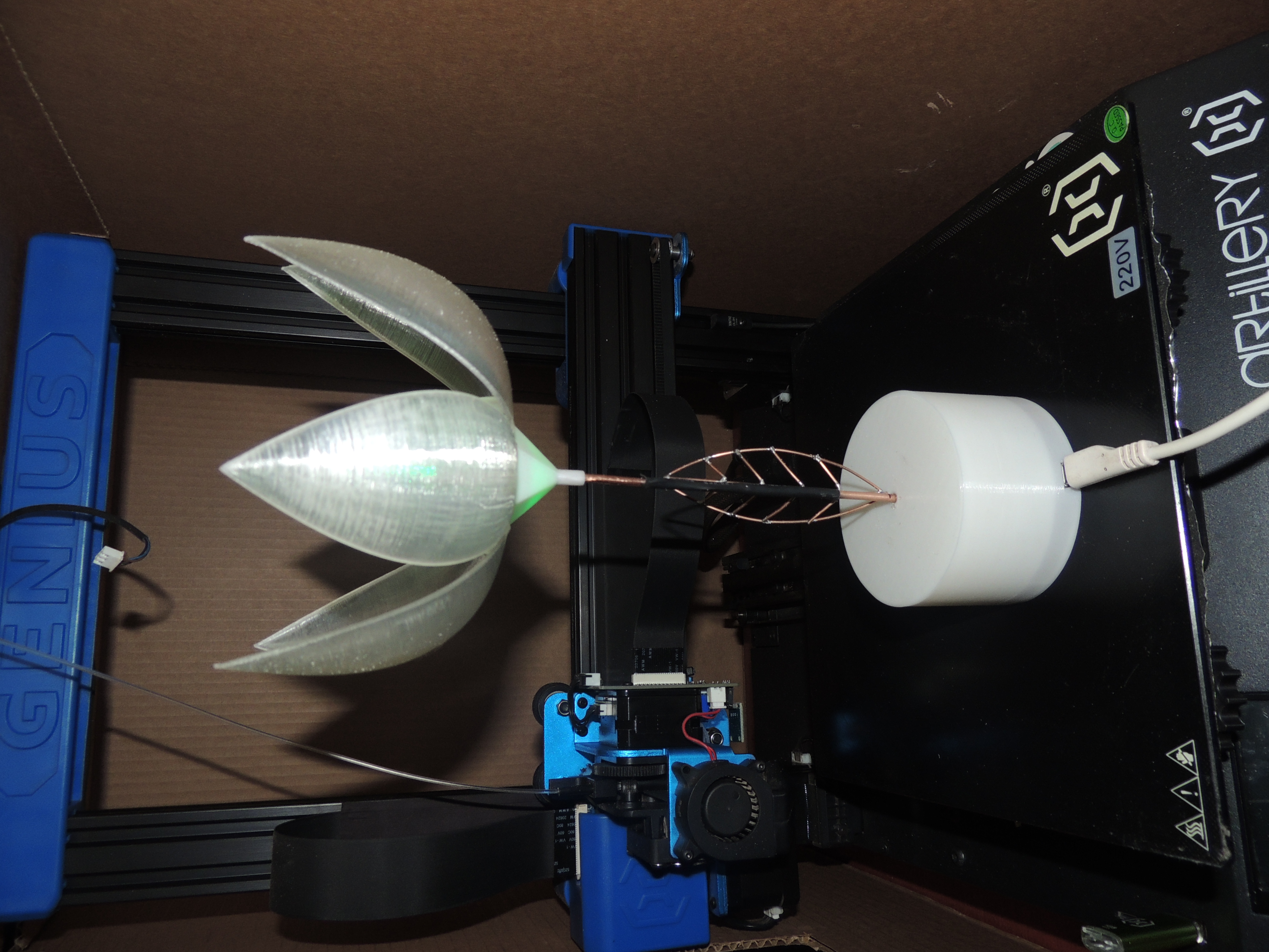 STL file mechanical lotus flower 🪷 ・Model to download and 3D print・Cults