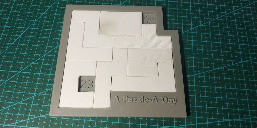 Free 3D file A Puzzle A Day 🧩 ・3D print design to download・Cults