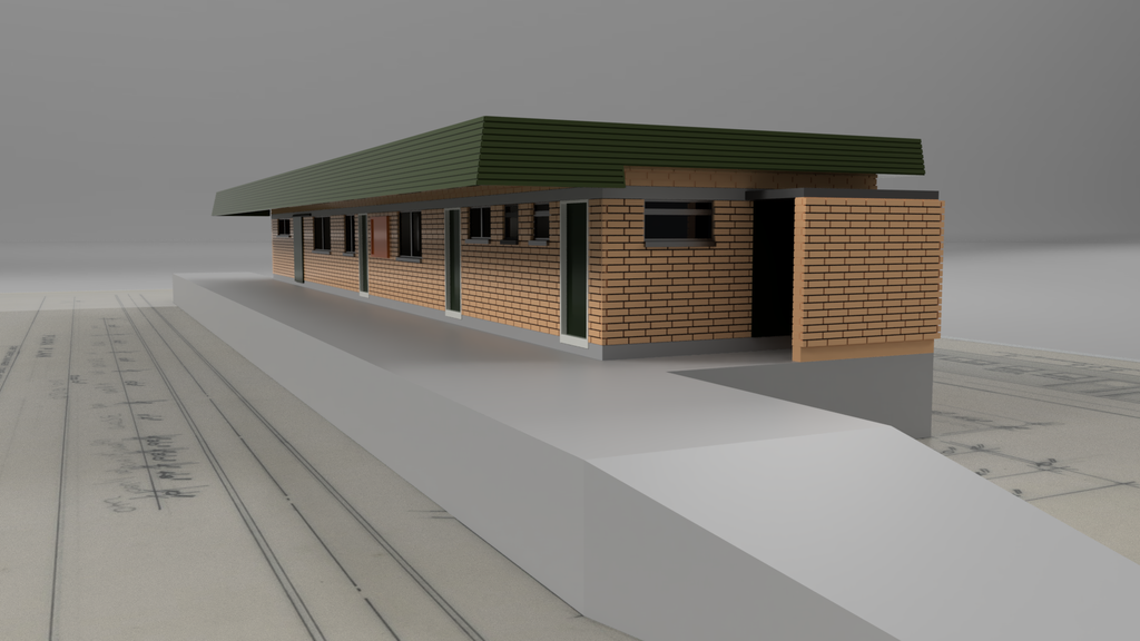 🛤️ Railton Railway Station・Free 3D File for ・Cults