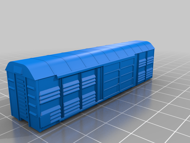 Free STL file V/Line VLCX Goods Van 🚐 (STEP)・3D printable design to ...