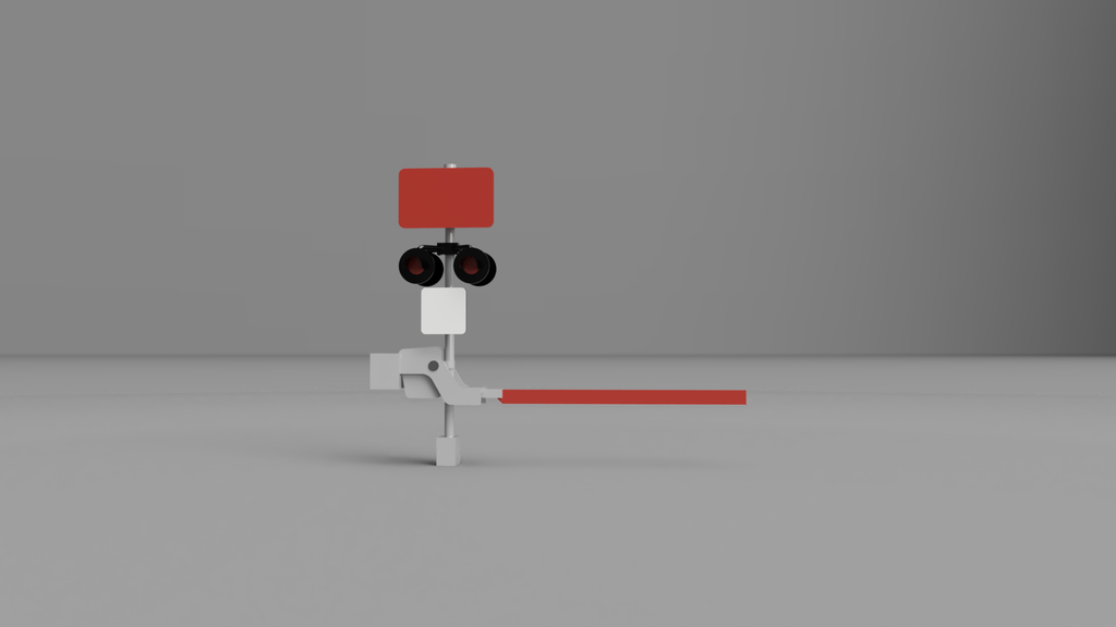 Free 3D file Level Crossing Lights - N scale 🎚️ ・Template to download ...