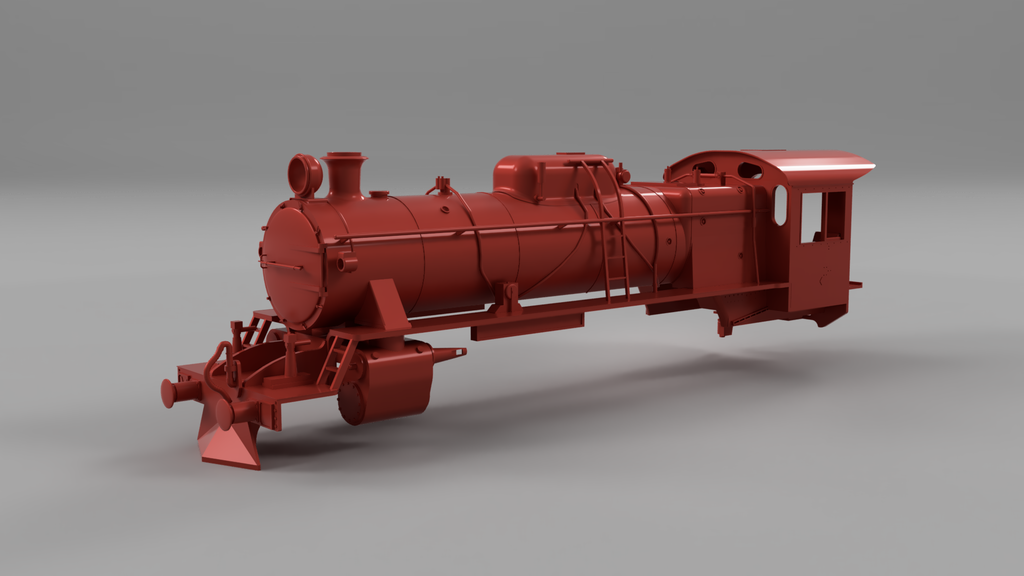 😤 TGR M Class Steam Locomotive version 2・Free 3D File for ・Cults