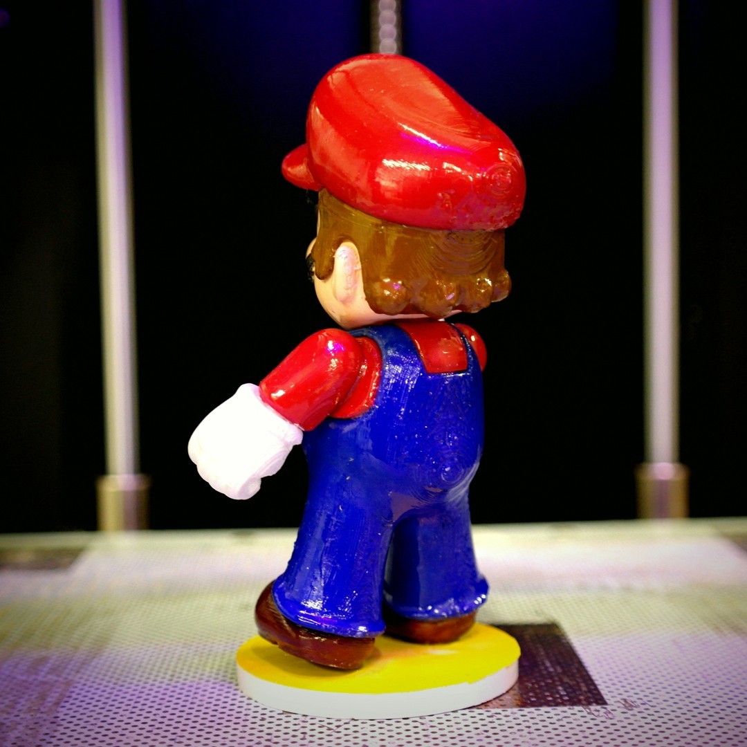 3D printed Super Mario complete set • made with Zortax M200・Cults