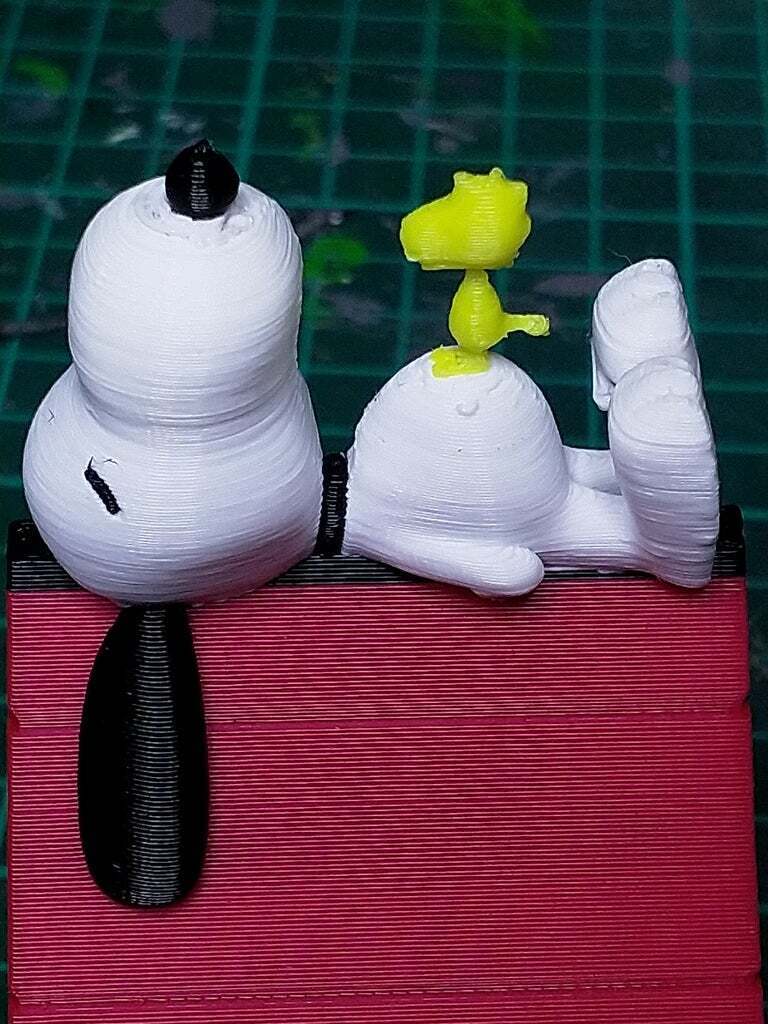 🗿 Snoopy with Woodstock MMU2・Free STL File for ・Cults