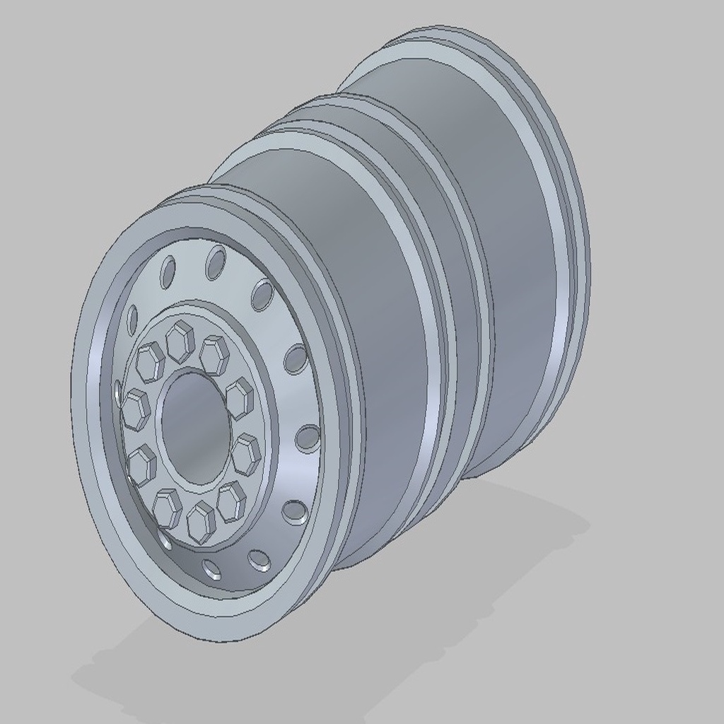 🚚 1/10 Truck Wheels front/rear 12mm hex for 2.2 60mm tyres・Free 3D File ...