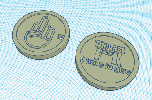 STL file Funny Coin 🪙 ・3D printing model to download・Cults