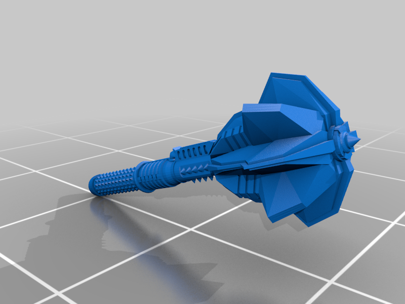 ⚔ Warhammer Power Mace・Free 3D File for ・Cults
