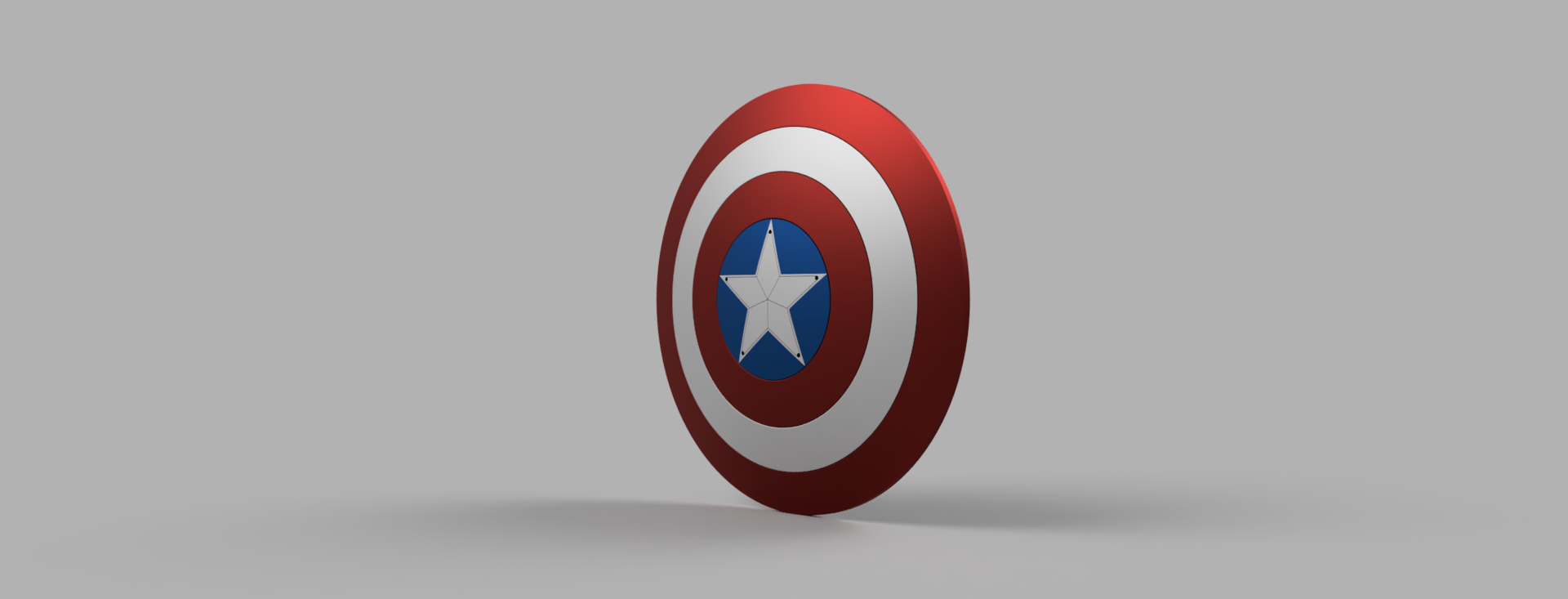 STL file Captain America Broken Endgame Shield 🛡️ ・Design to download ...