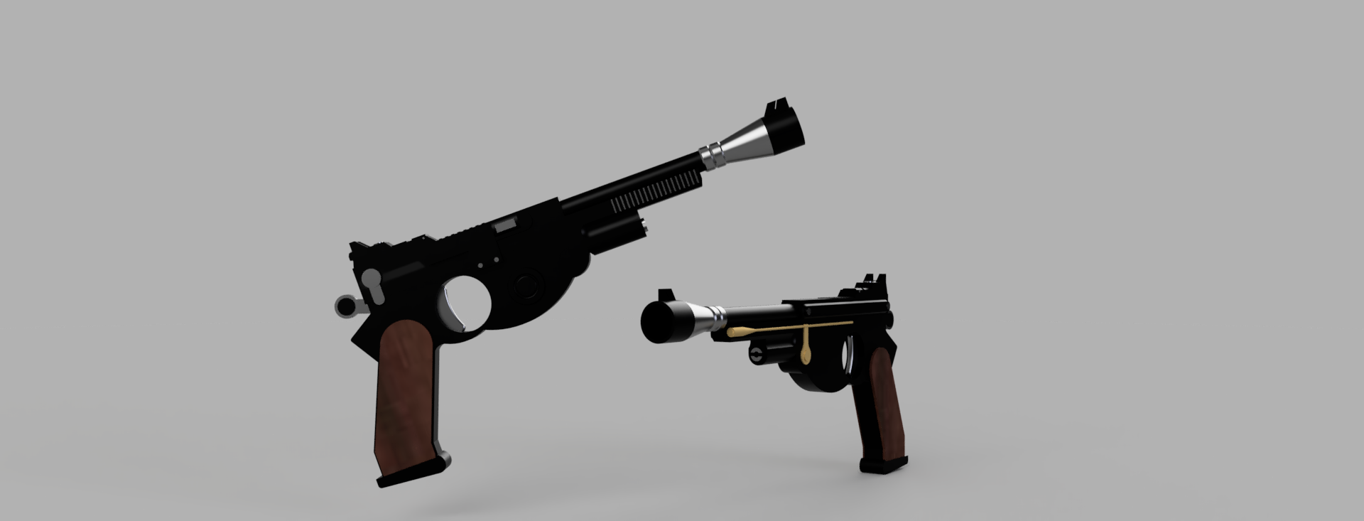 STL file Mandalorian Pistol 🔫 ・3D printing model to download・Cults