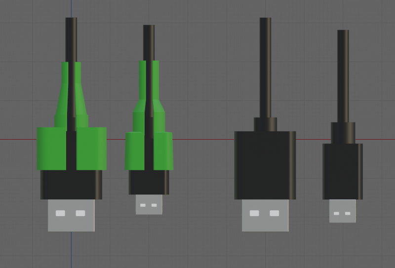 Free STL file Cable saver [ usb - microusb ] 🔌 ・Model to download and ...