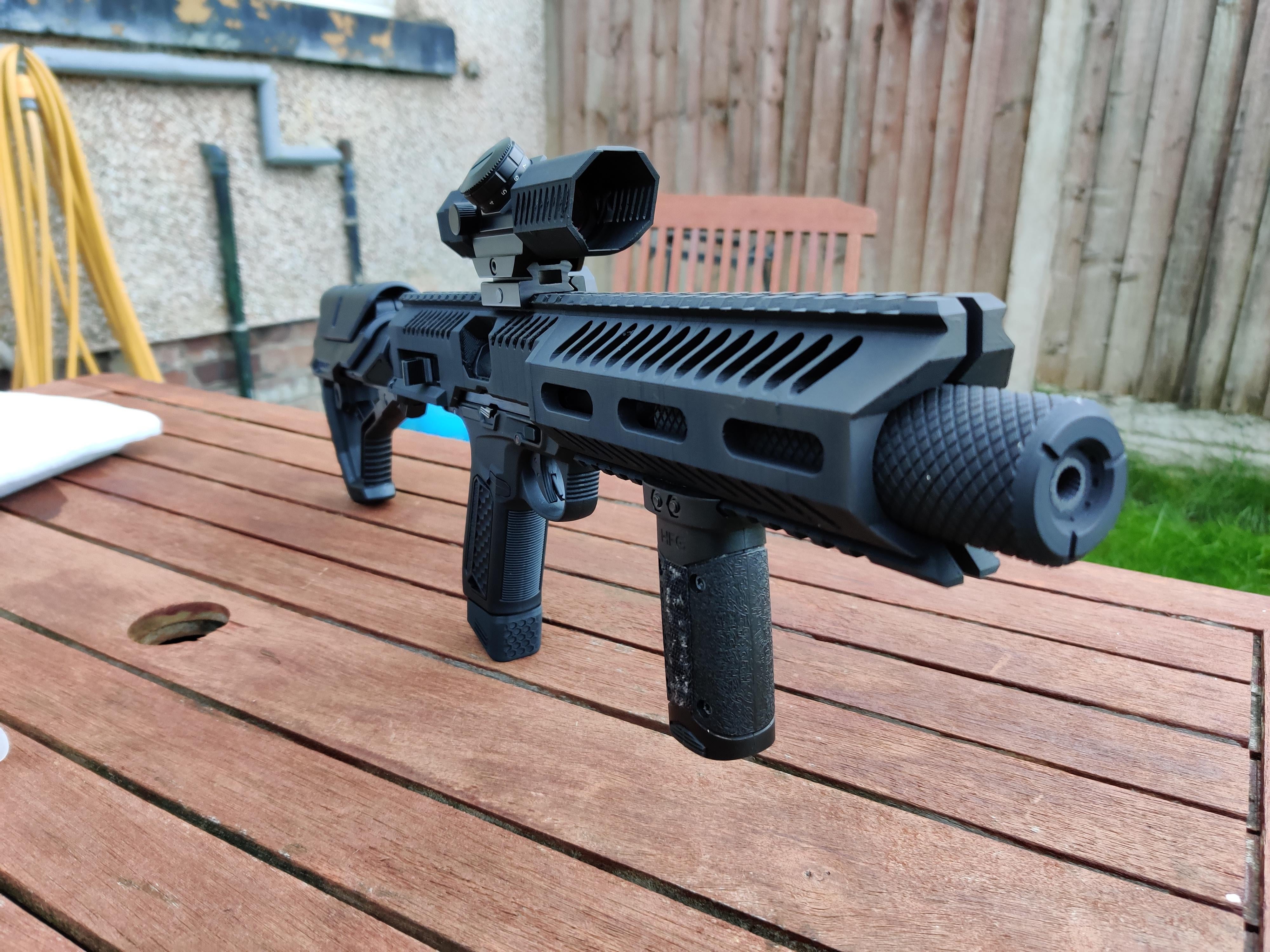 🔫 AAP-01 Carbine Kit (including silencer)・ STL File for ・Cults