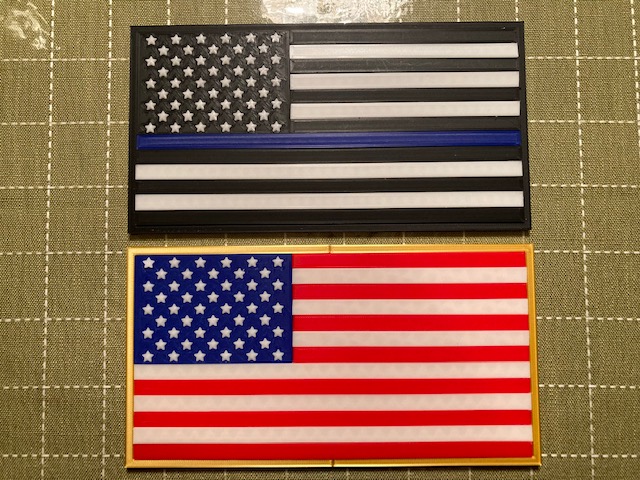 STL file USA Flag 🇺🇸 ・3D printer model to download・Cults