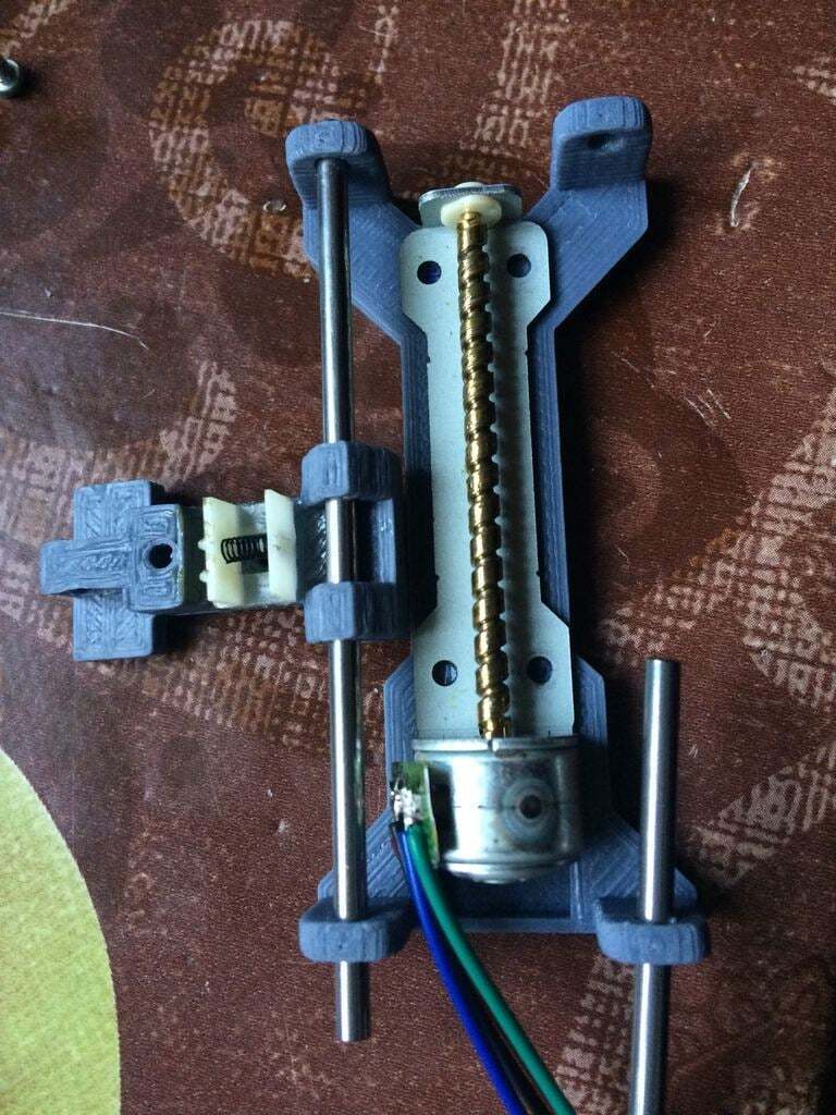 💽 CD ROM stepper motor holder for CNC (cnc için mini step motor tutucu ...