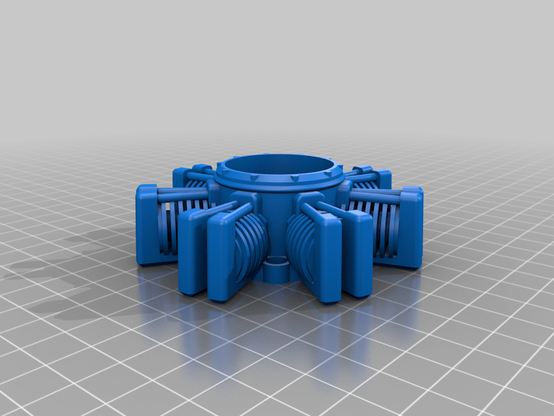 Free STL file 7 Cylinder Radial Engine ️ (3MF)・3D printing template to ...
